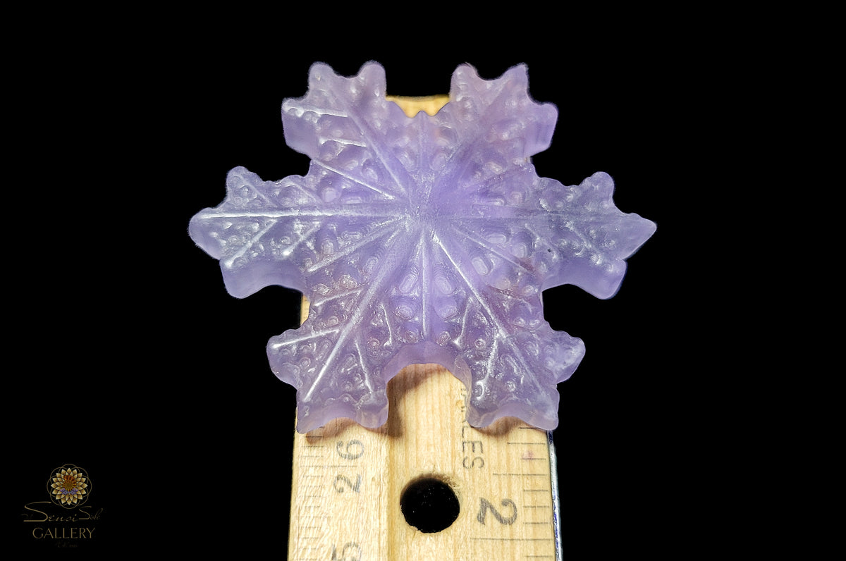 Fluorite Snowlfake – The Sensi Side Gallery