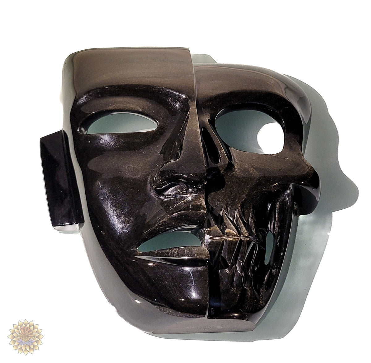 Silver Sheen Obsidian Duo Mask – The Sensi Side Gallery